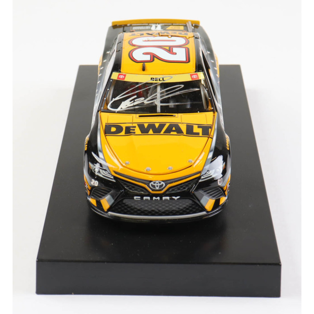 Christopher Bell Signed 2021 NASCAR #20 Dewalt Salutes First Responders ...