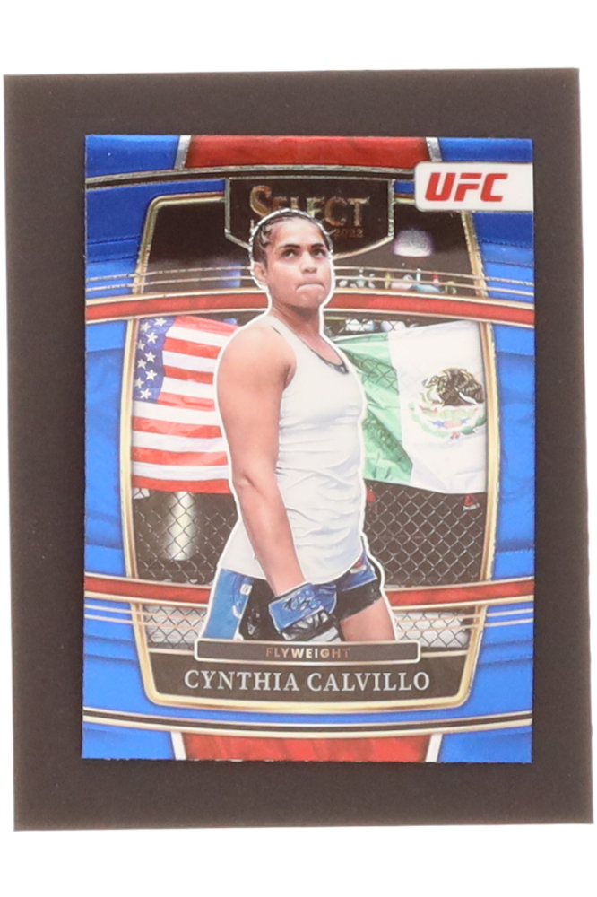 Cynthia Calvillo 2022 Select UFC Blue #70 | Pristine Auction