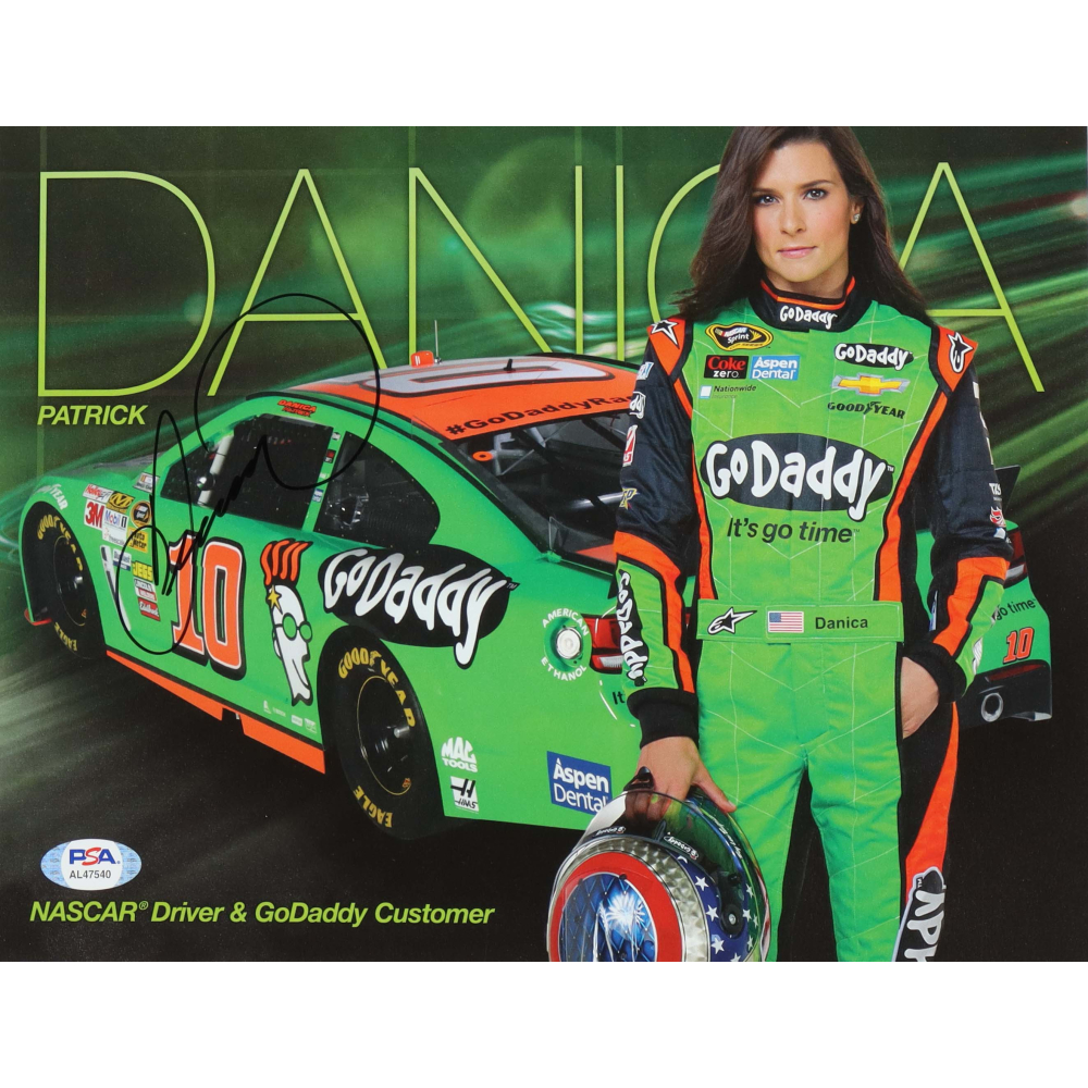 Danica Patrick Signed NASCAR 8x10 Photo (PSA) | Pristine Auction