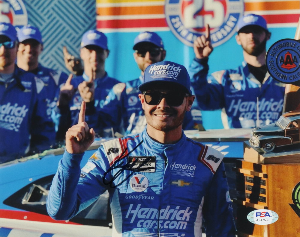 Kyle Larson Signed NASCAR 8x10 Photo (PSA) | Pristine Auction