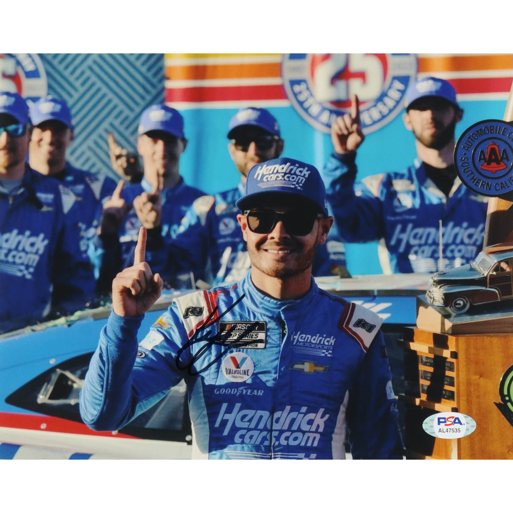 Kyle Larson Signed NASCAR 8x10 Photo (PSA) | Pristine Auction