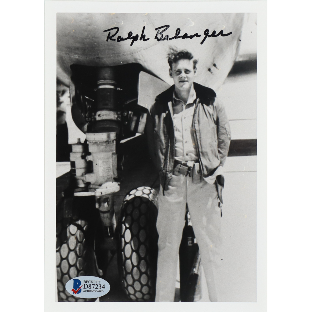 Ralph D. Belanger Signed 5x7 Photo (Beckett) | Pristine Auction