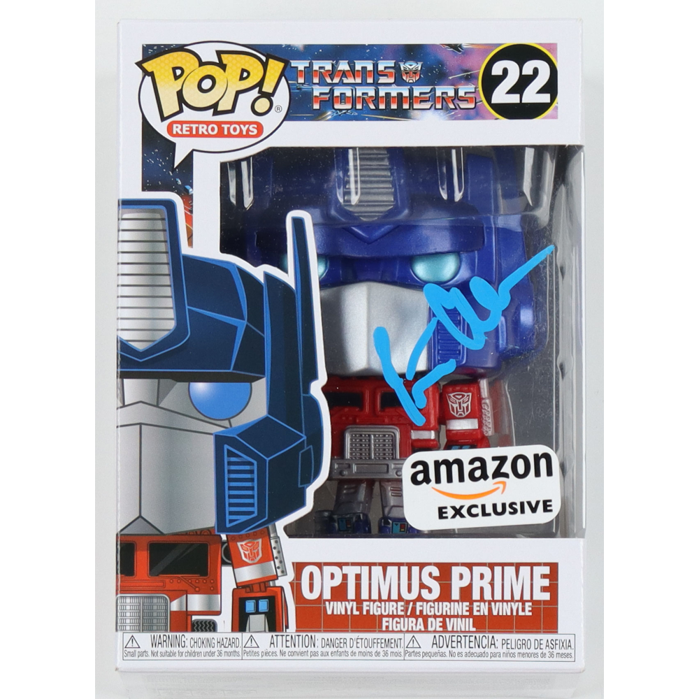 Peter Cullen Signed "Transformers" #22 Optimus Prime Funko Pop! Vinyl ...
