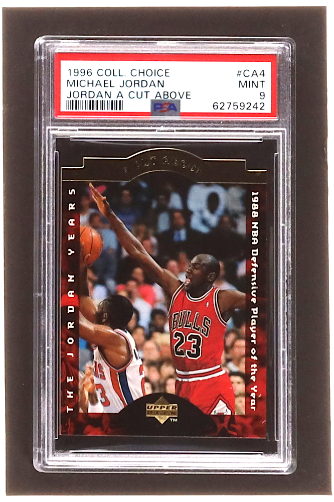Michael Jordan 1996-97 Collector's Choice Jordan A Cut Above #CA4 ...