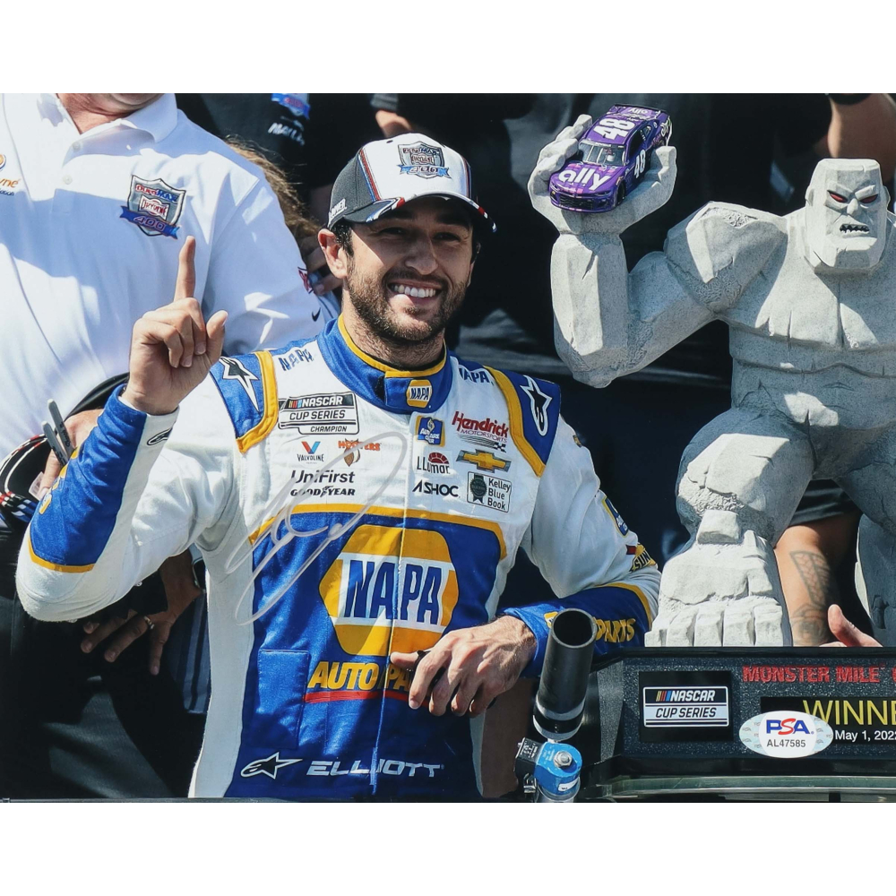 Chase Elliott Signed NASCAR 8x10 Photo (PSA) | Pristine Auction