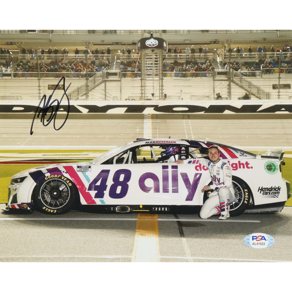 Alex Bowman Signed NASCAR 8x10 Photo (PSA) | Pristine Auction