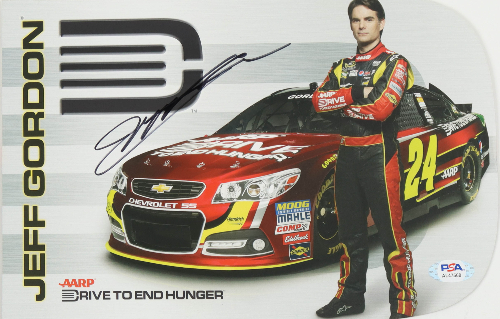 Jeff Gordon Signed NASCAR 8x10 Photo (PSA) | Pristine Auction