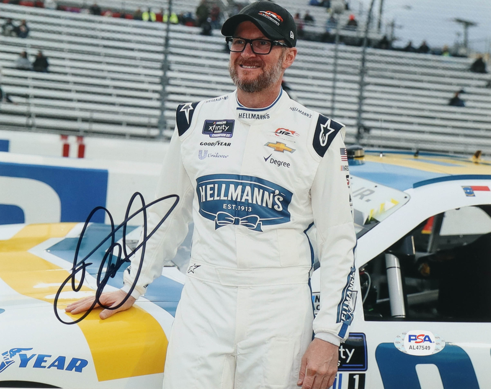 Dale Earnhardt Jr. Signed NASCAR 8x10 Photo (PSA) | Pristine Auction