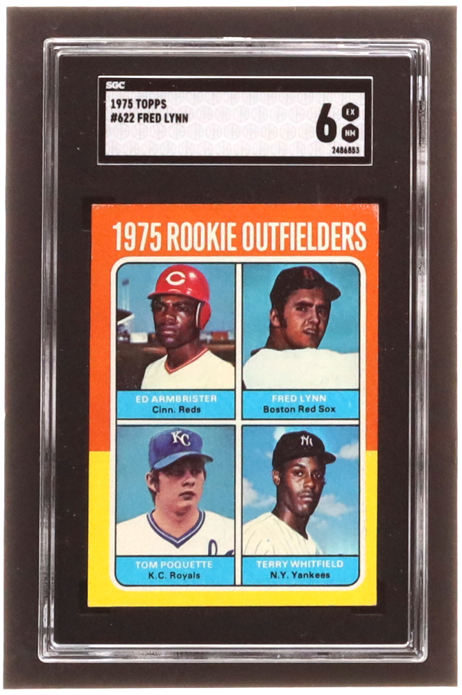 Ed Armbrister / Fred Lynn / Tom Poquette / Terry Whitfield 1975 Topps ...