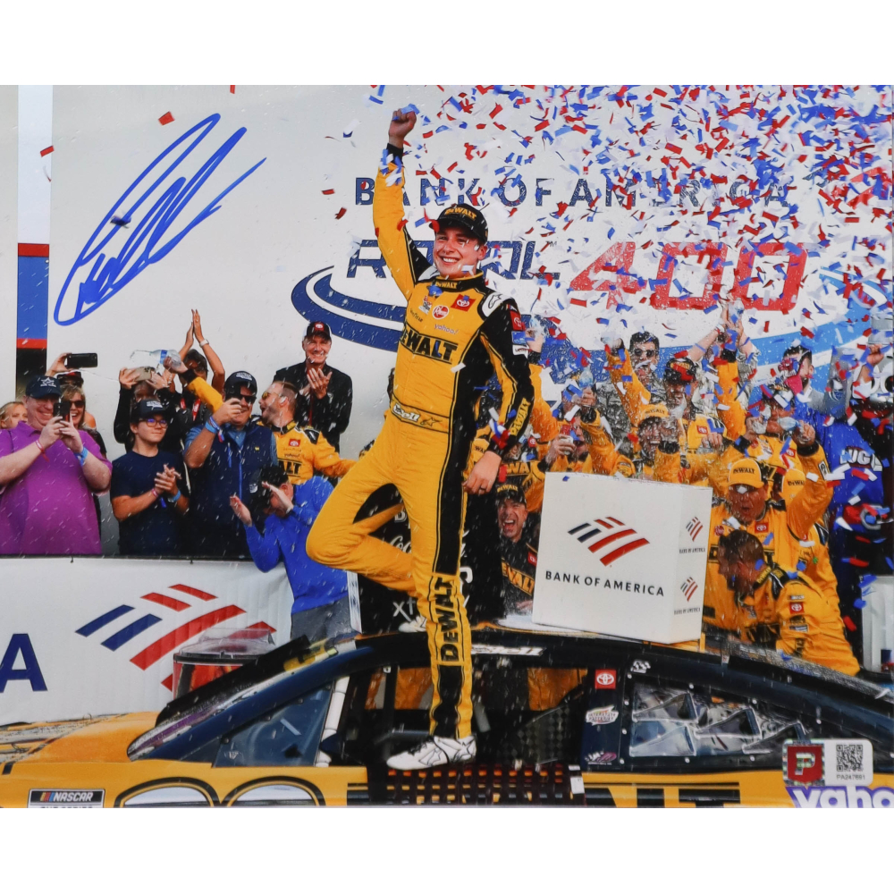 Christopher Bell Signed NASCAR 2022 Charlotte Roval Win Celebration ...
