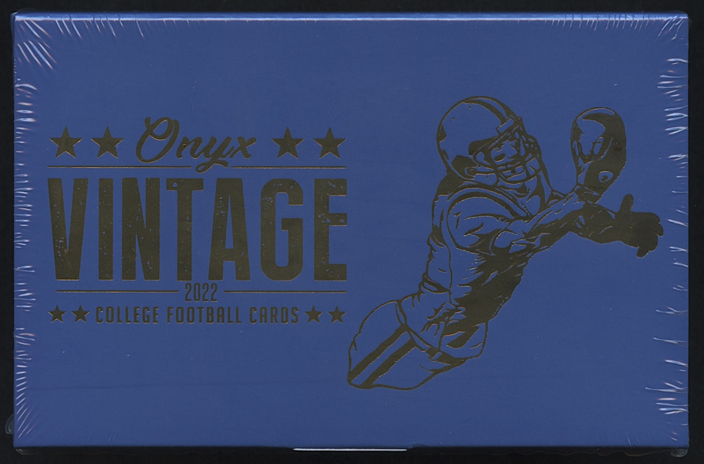 2022 Onyx Vintage Collection College Football Box | Pristine Auction