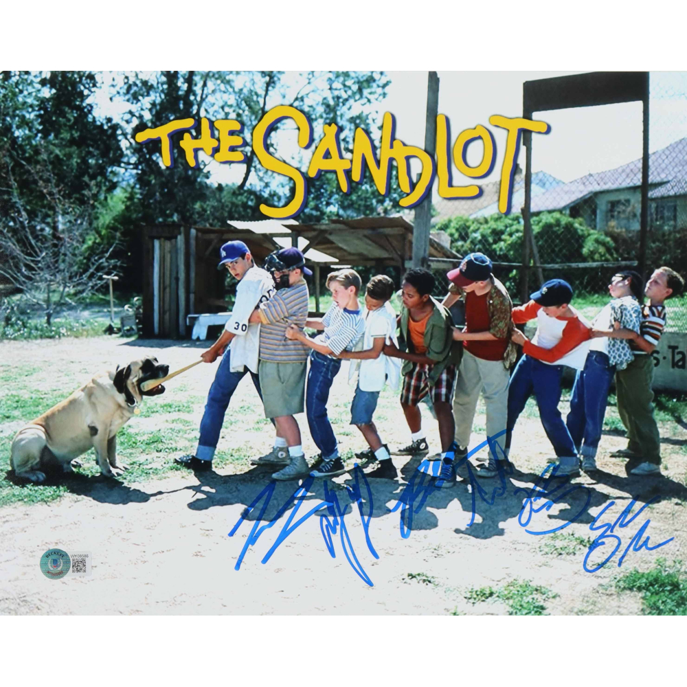 "The Sandlot" 11x14 Photo Cast Signed By (6) with Grant Gelt, Shane ...