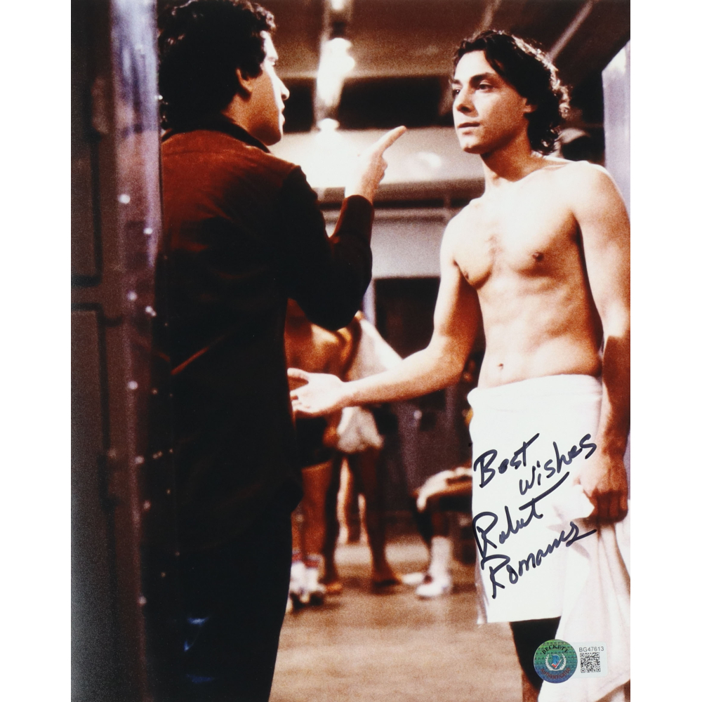 Robert Romanus Signed "Fast Times at Ridgemont High" 8x10 Photo Inscribed "Best Wishes" (Beckett ...