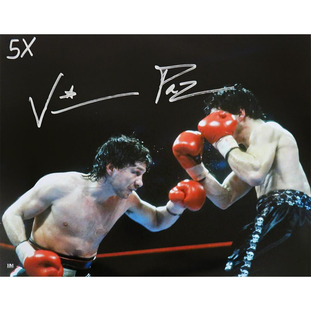 Vinny 'Paz' Pazienza Signed 16x20 Photo Inscribed "5x" (Schwartz ...