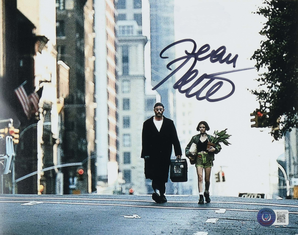 Jean Reno Signed "Leon: The Professional" 8x10 Photo (Beckett ...