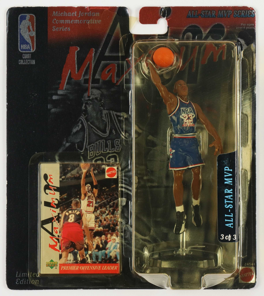 Michael Jordan Bulls LE 1998 Maximum All Star MVP Series Commemorative ...