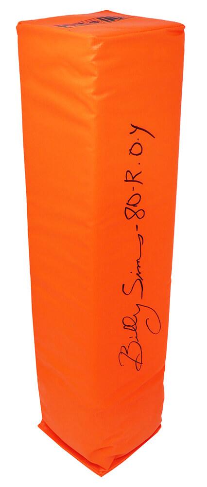Billy Sims Signed Full-Size Pylon Inscribed "'80 R.O.Y." (Schwartz ...