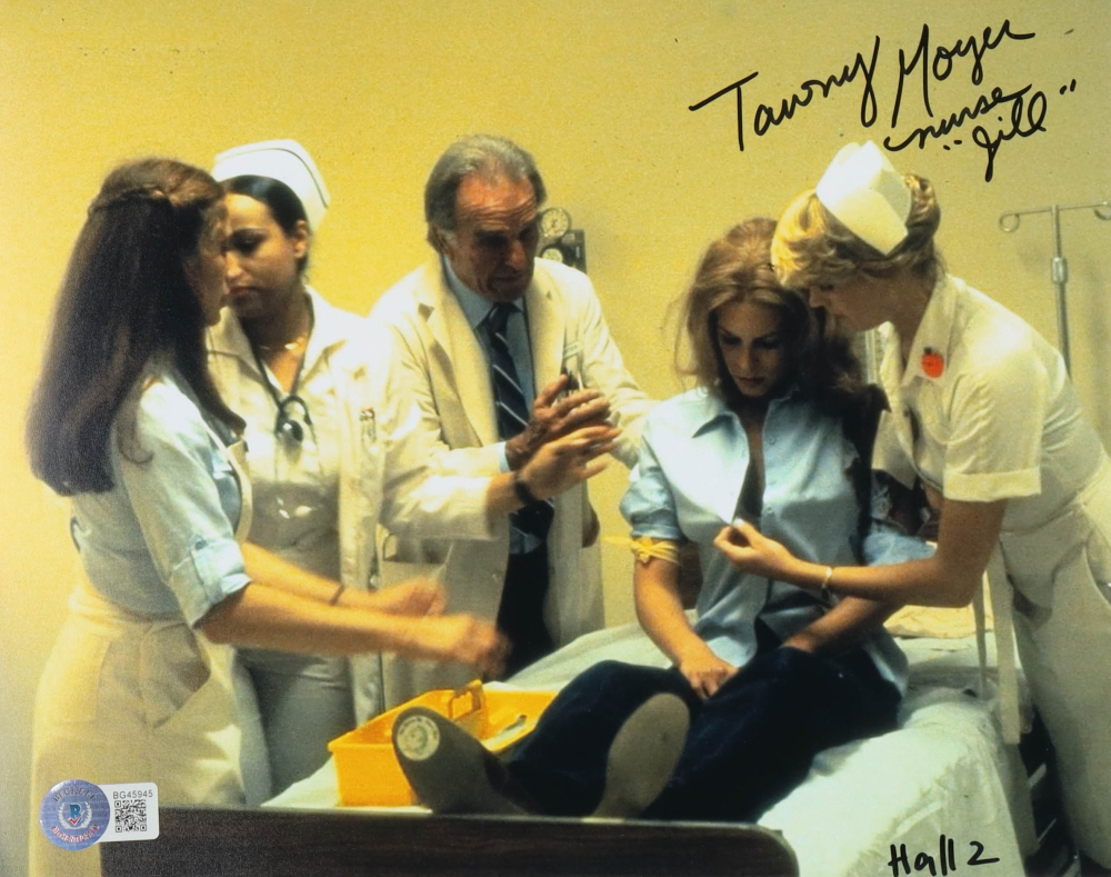 Tawny Moyer Signed "Halloween II" 8x10 Photo Inscribed "'Nurse Jill ...