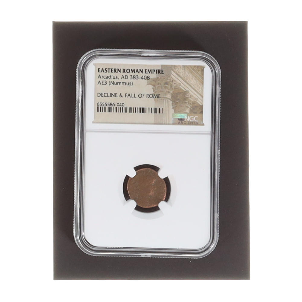 Arcadius (AD 383-408) - AE3 (Nummus) - Eastern Roman Empire Ancient ...