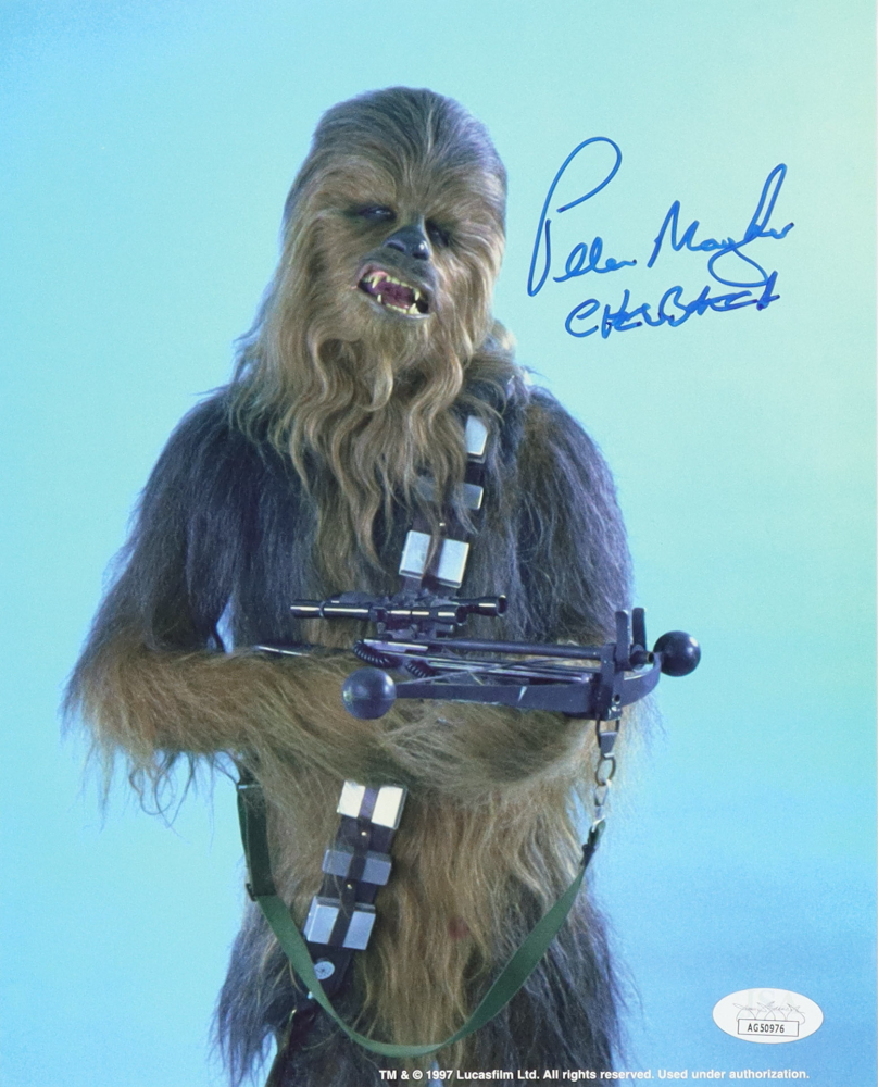 Peter Mayhew Signed "STAR WARS" 8x10 Photo Inscribed "Chewbacca" (JSA ...