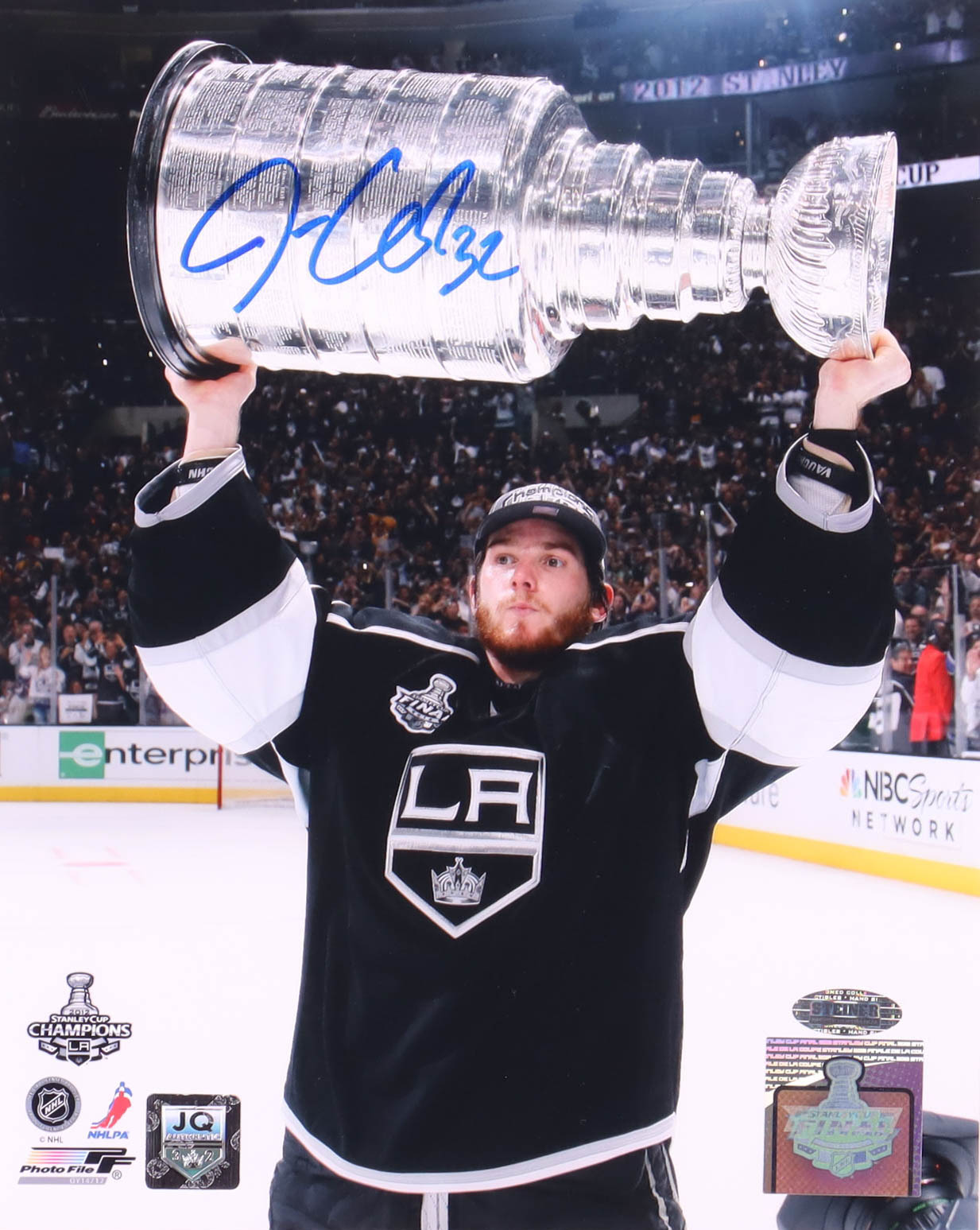 Jonathan Quick Signed Kings 8x10 Photo (Steiner) | Pristine Auction