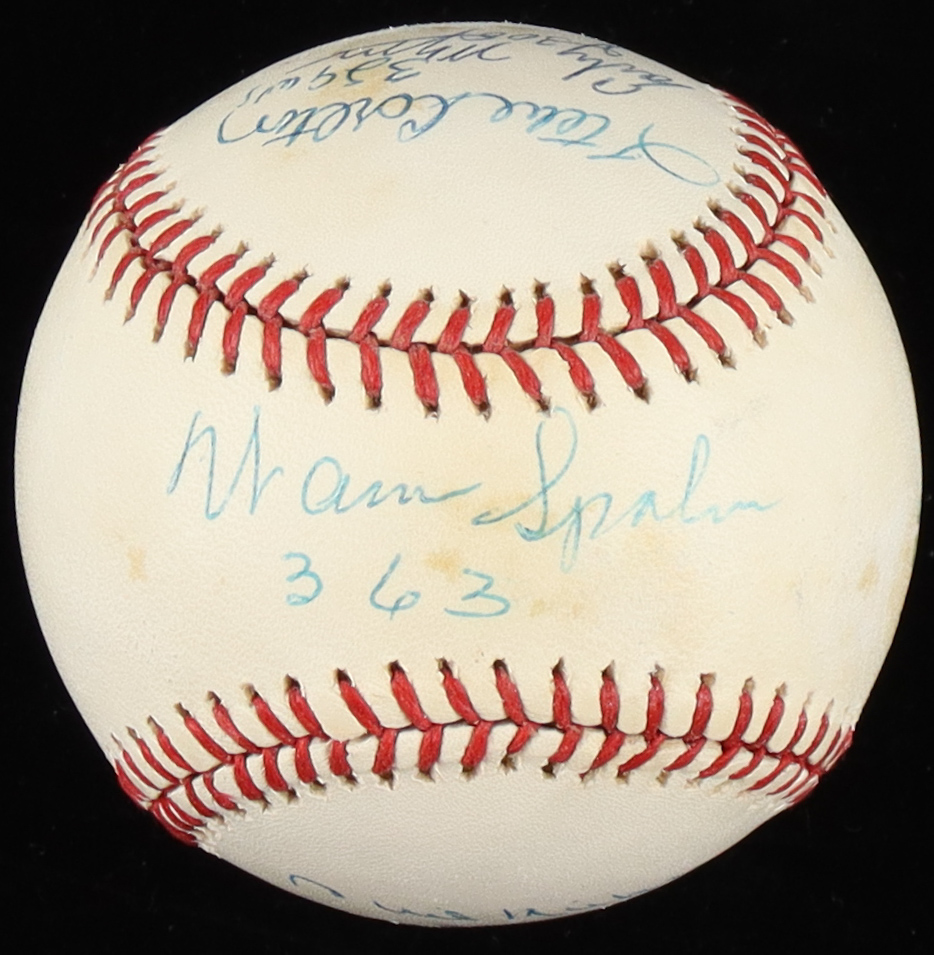 300 Game Winners OAL Baseball Signed by (8) with Tom Seaver, Warren ...