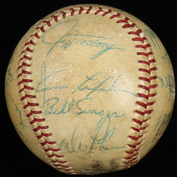 1967 Dodgers ONL Baseball Team-Signed by (16) with Don Sutton, Don ...