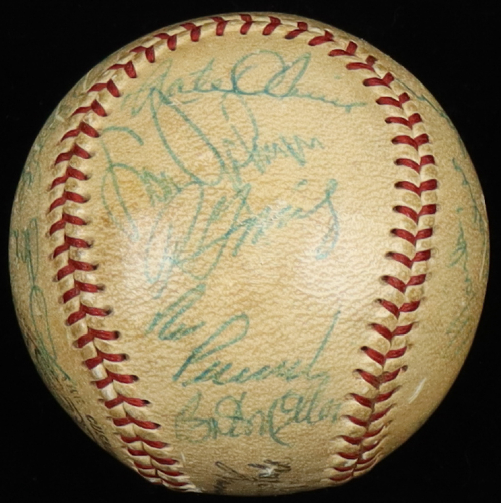 1967 Dodgers ONL Baseball Team-Signed by (16) with Don Sutton, Don ...