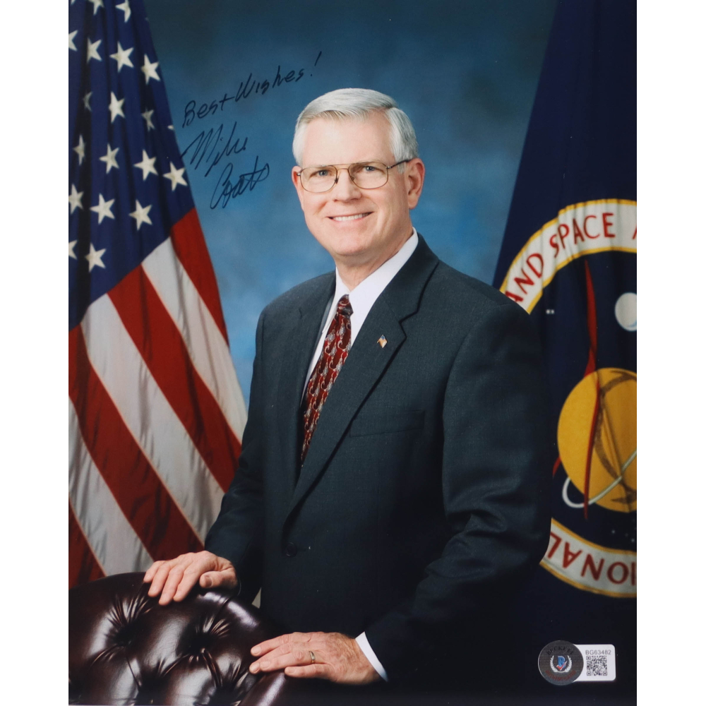 Michael Coats Signed 8x10 Photo Inscribed "Best Wishes" (Beckett ...