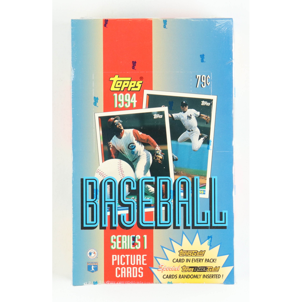 1994 Topps Series 1 Baseball Hobby Box with (36) Packs | Pristine Auction