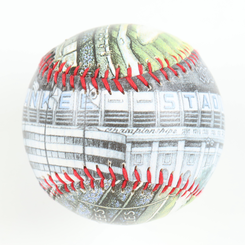 "Last Game at Yankee Stadium" Commemorative Baseball With Old Yankee ...