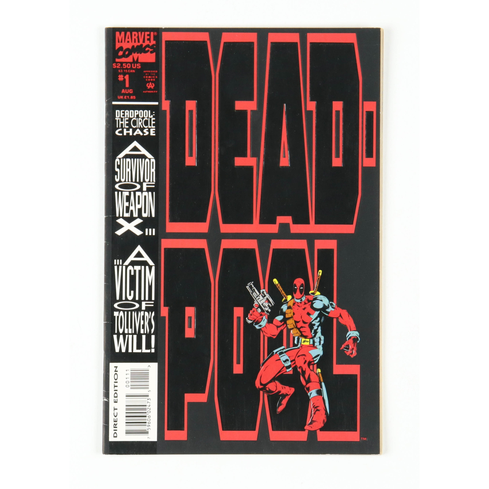 1997 "Deadpool" Issue #1 Marvel Comic Book | Pristine Auction