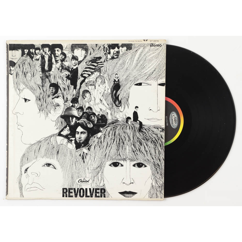 Vintage 1966 The Beatles "Revolver" Vinyl Record Album | Pristine Auction
