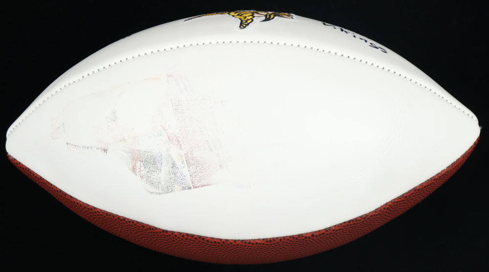 Anthony Harris Signed Vikings Logo Football Inscribed "Skol Vikings ...