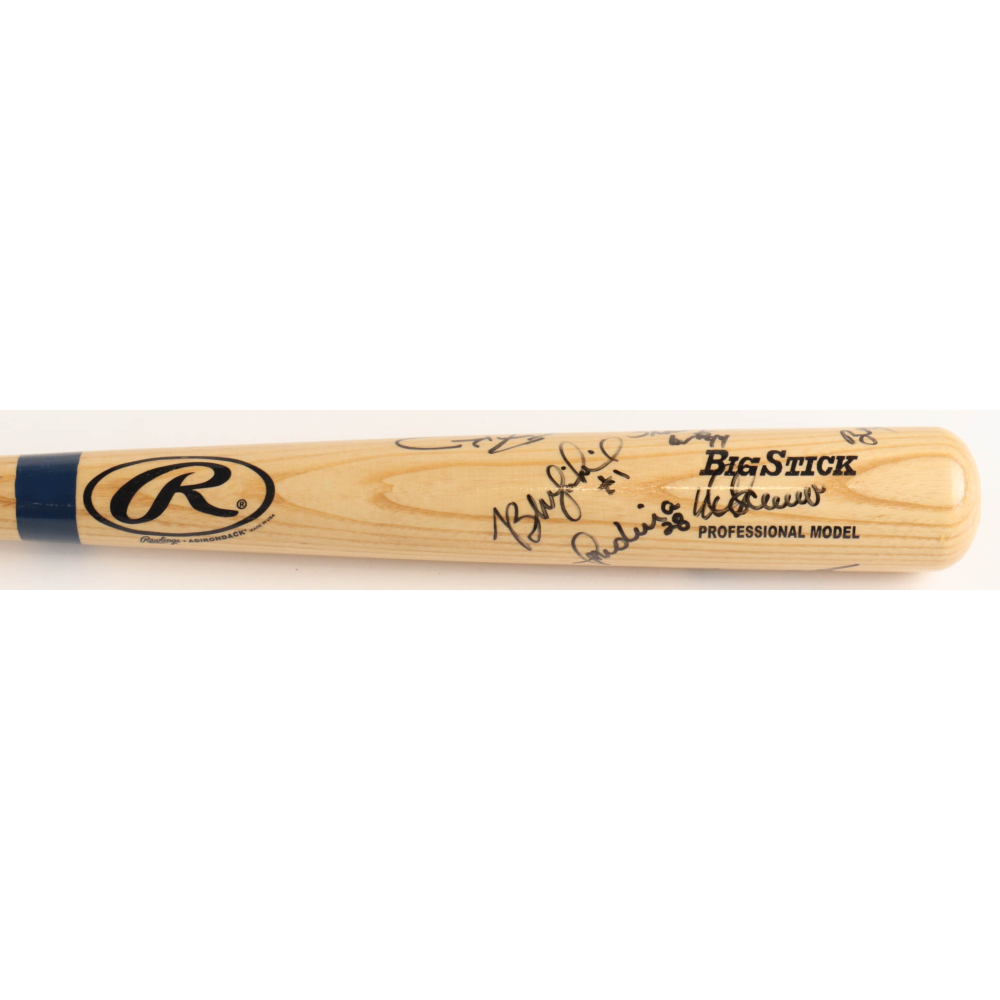 2003 Angels Team-Signed Rawlings Pro Baseball Bat Signed by (12) with ...
