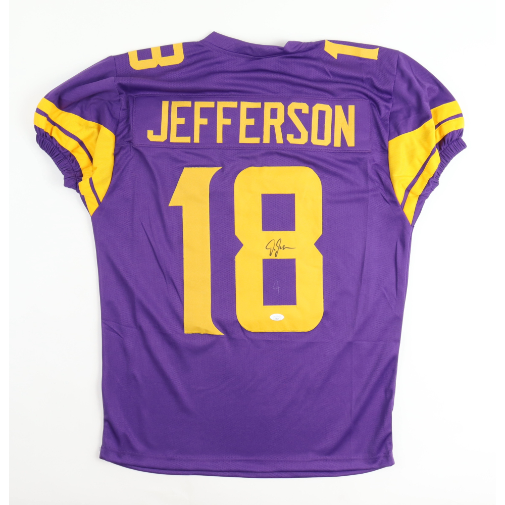 Justin Jefferson Signed Jersey JSA Pristine Auction