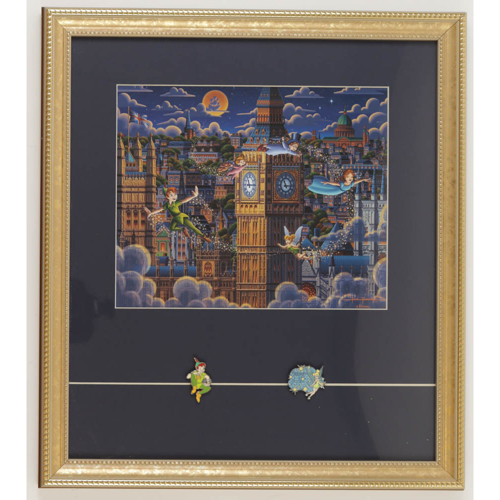 Eric Dowdle "Peter Pan" Custom Framed Print Display With Peter Pan ...