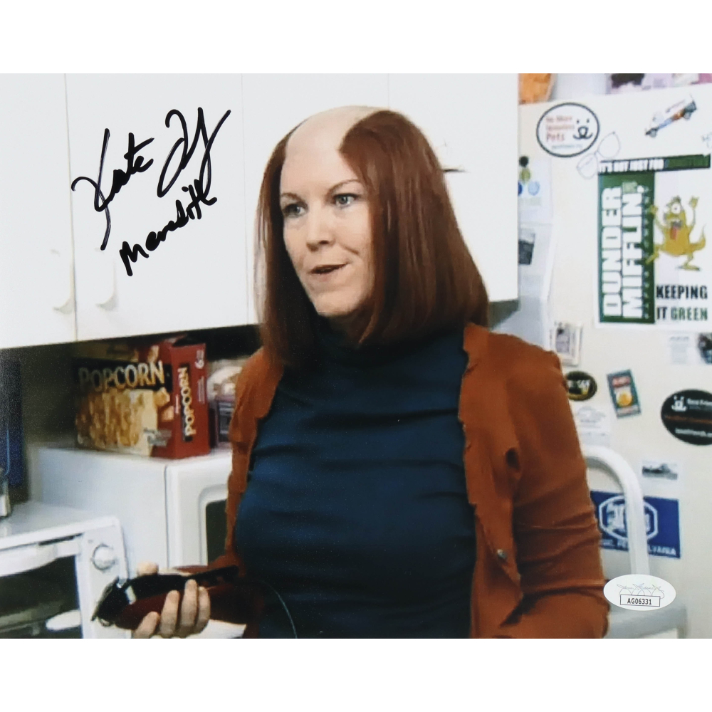 Kate Flannery Signed "The Office" 8x10 Photo Inscribed "Meredith" (JSA) | Pristine Auction