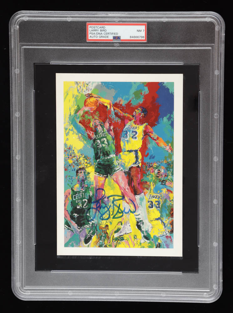 Larry Bird Signed 6x9 LeRoy Neiman Print (PSA) | Pristine Auction
