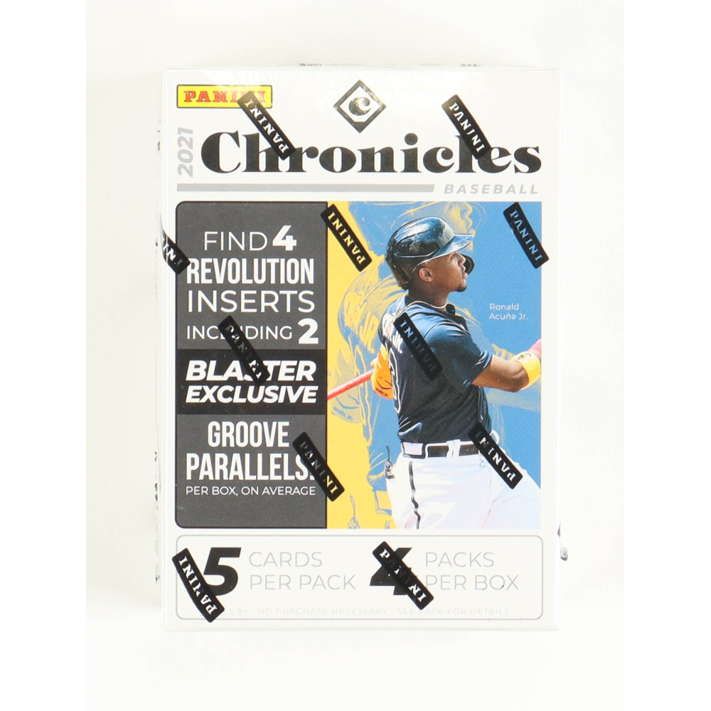 2021 Panini Chronicles Baseball Blaster Box with (4) Packs | Pristine ...
