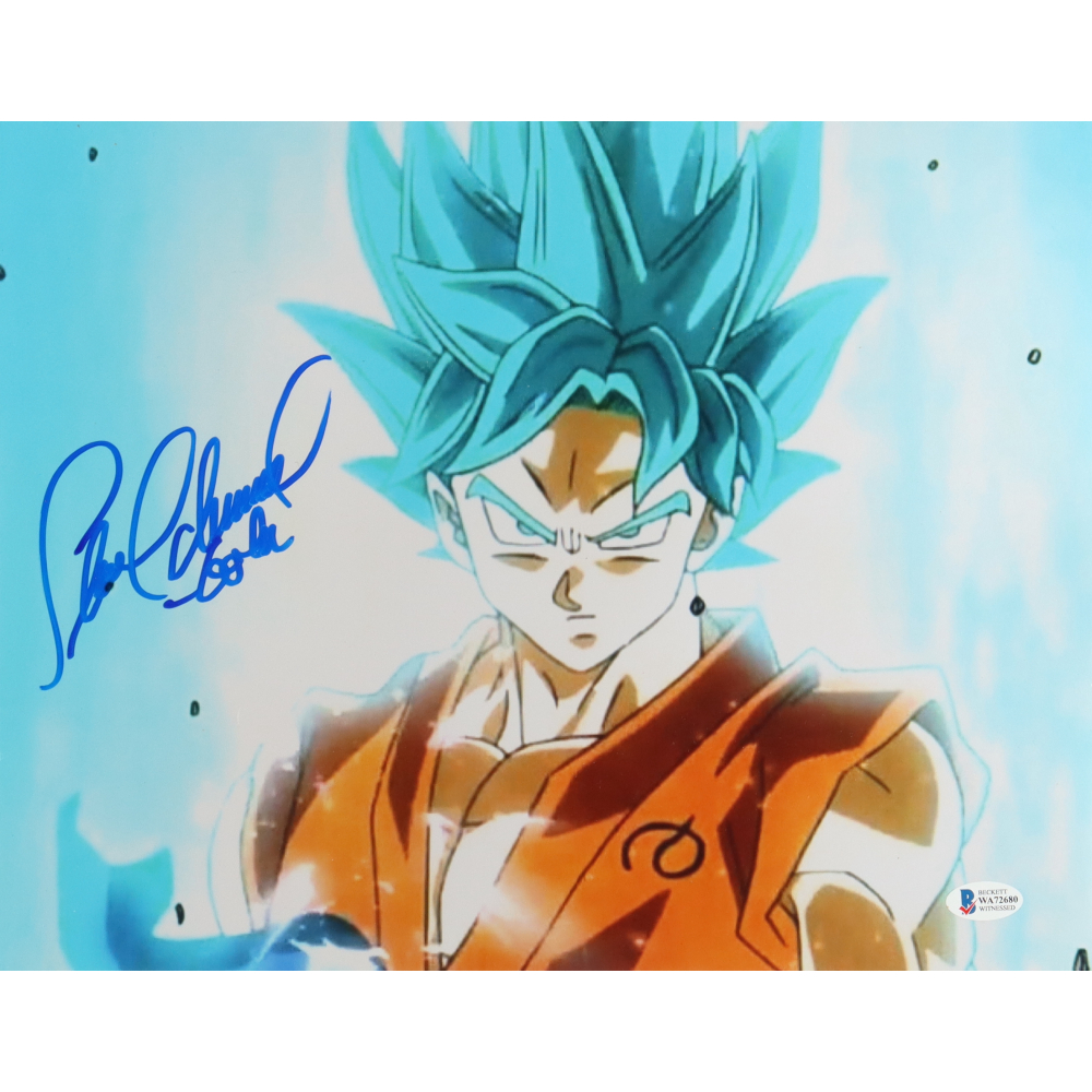 Sean Schemmel Signed "Dragon Ball Z" 11x14 Photo Inscribed "Goku ...