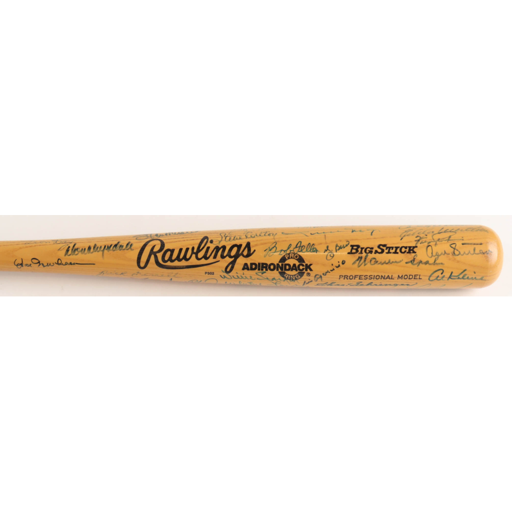 Hall of Famers Signed Rawlings Pro Baseball Bat Signed by (53) with ...