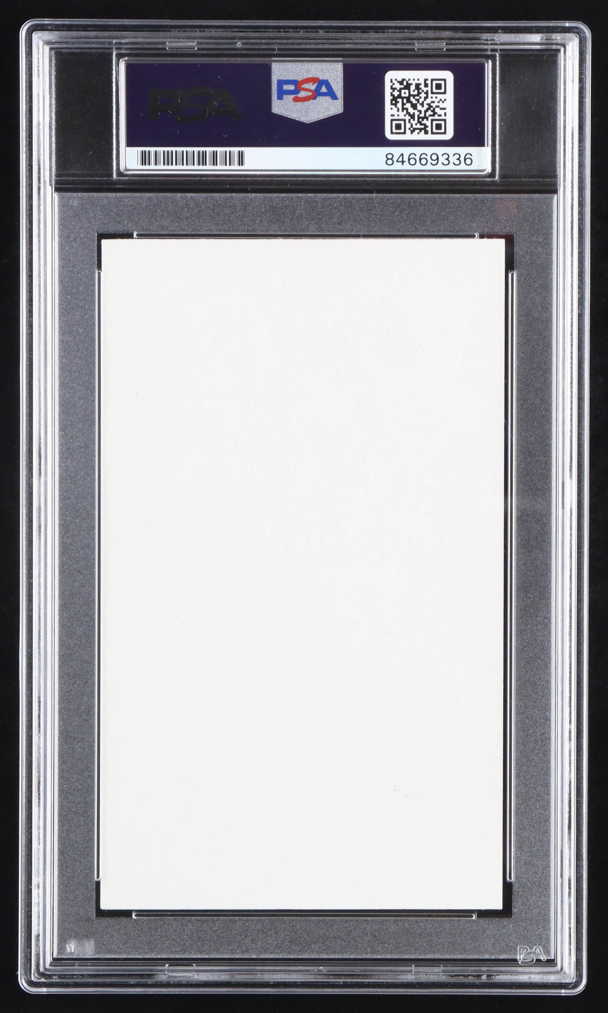 Rod Laver Signed 4x6 Index Card Inscribed "Good Luck" (PSA) | Pristine ...