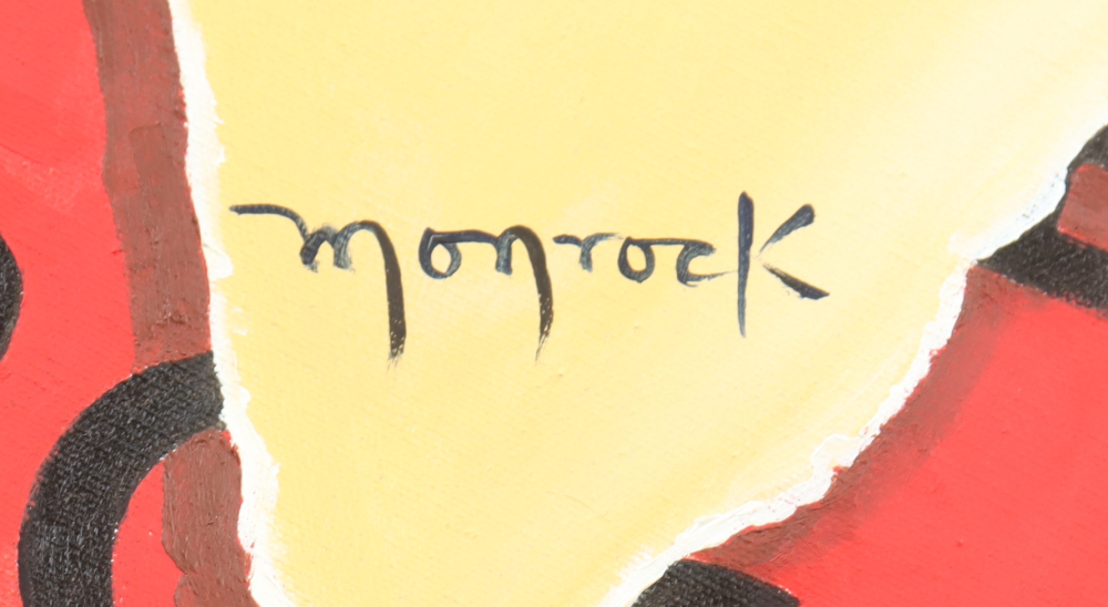 Hector Monroy Signed "Steve McQueen" 30x40 Oil Painting on Canvas (PA ...