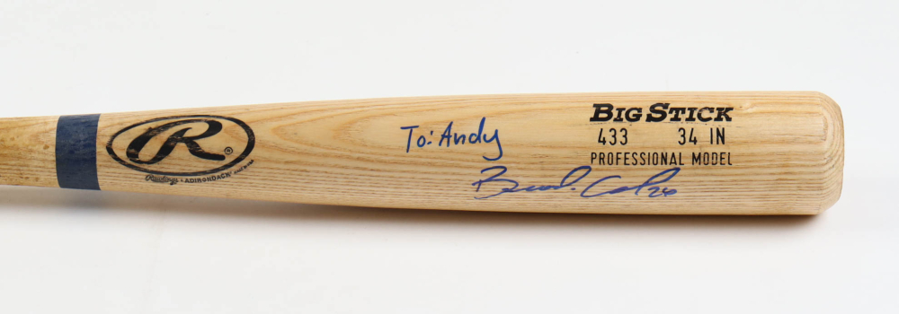Brent Clevlen Signed Rawlings Big Stick Baseball Bat (Beckett ...