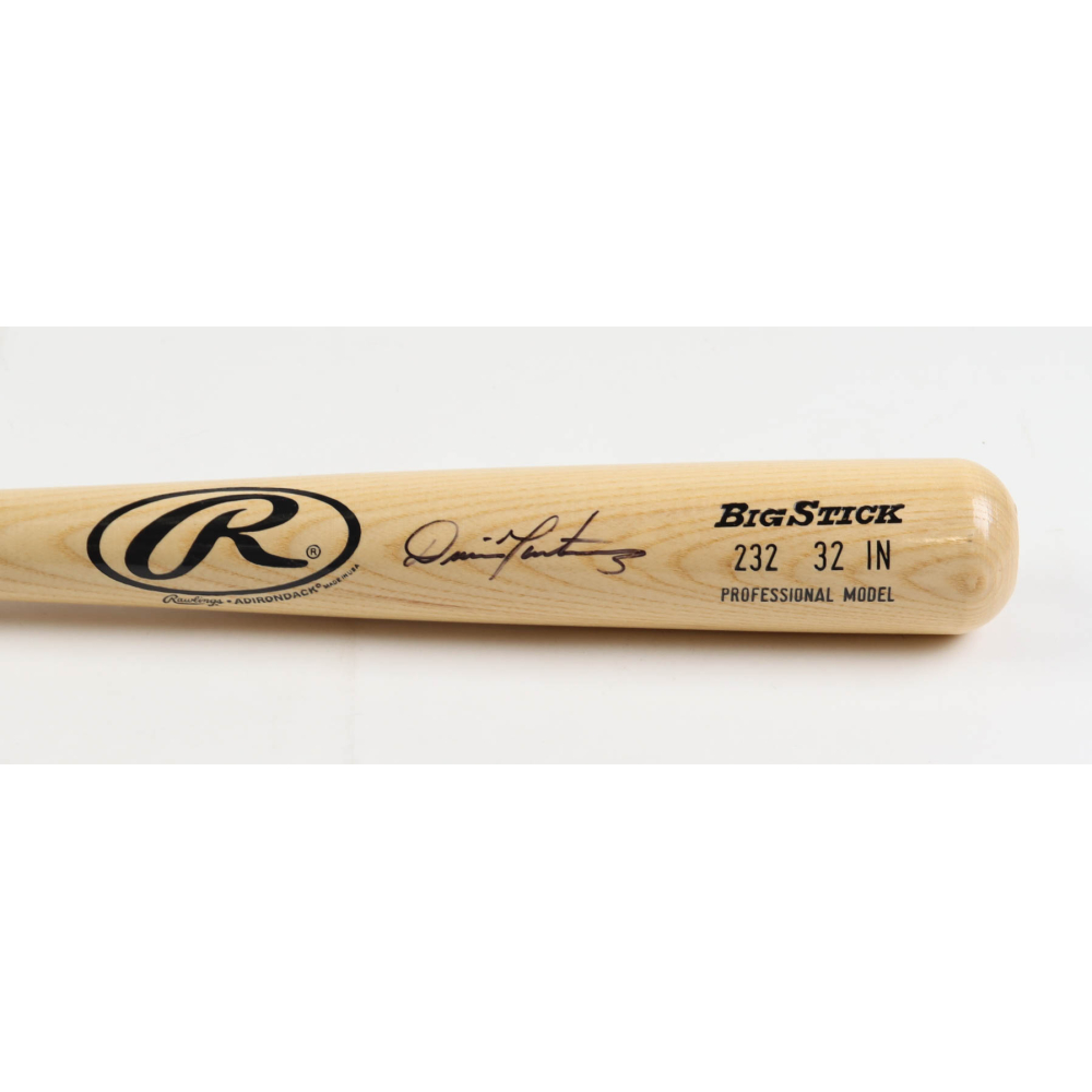 Dennis Martinez Signed Rawlings Big Stick Baseball Bat (Beckett ...