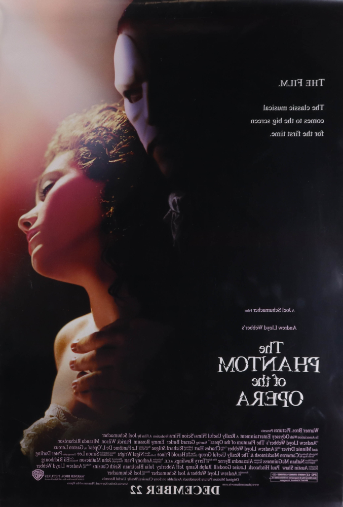 Gerard Butler, Patrick Wilson & Minnie Driver Signed "The Phantom of ...