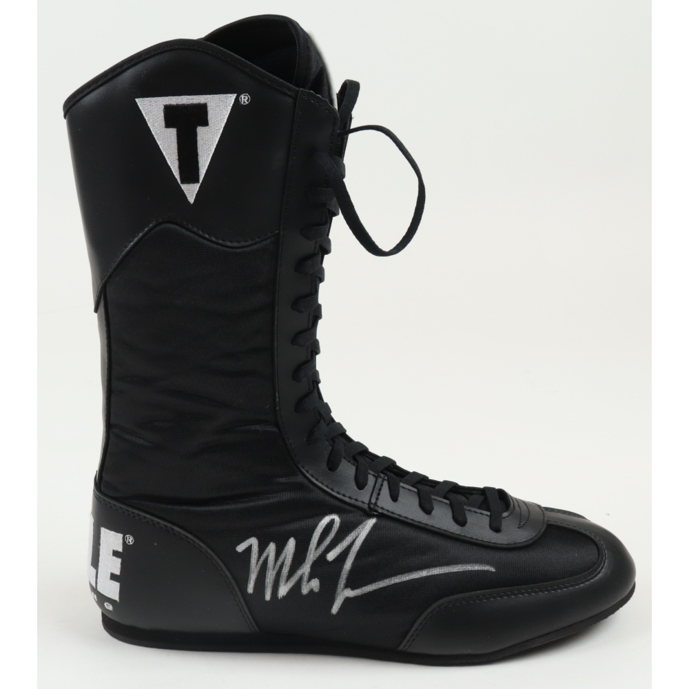 Mike Tyson Signed Title Boxing Shoe (JSA & Tyson) | Pristine Auction