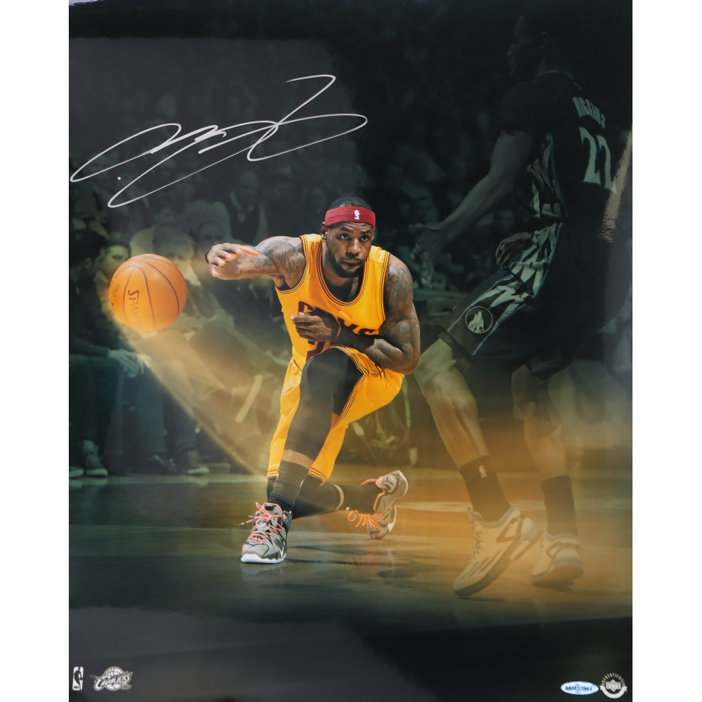LeBron James Signed Cavaliers 16x20 Photo (UDA) | Pristine Auction