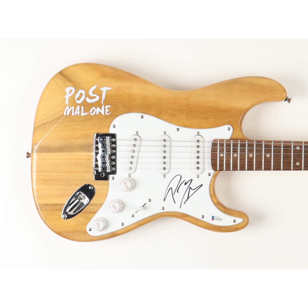 Post Malone Signed 39" Electric Guitar (Beckett) | Pristine Auction